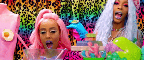 Rico Nasty Tia Tamera GIF by Doja Cat - Find & Share on GIPHY
