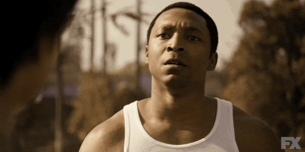 Nervous Laugh GIF by Snowfall - Find & Share on GIPHY