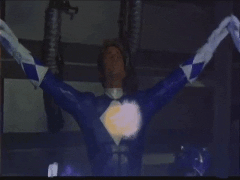 Billy Blue Ranger GIFs - Get the best GIF on GIPHY
