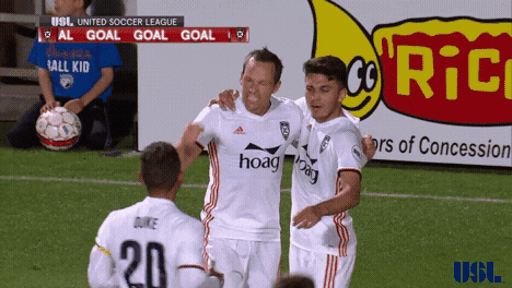 Celebrating Group Hug GIF by USL - Find & Share on GIPHY