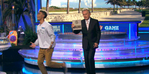 Big Wins Dancing GIF by Wheel of Fortune - Find & Share on GIPHY