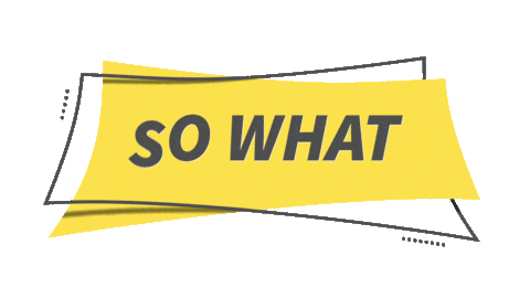 So What sticker by Mattin for iOS & Android | GIPHY