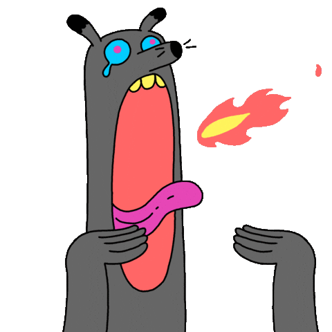 Too Hot To Handle Sticker by Jason Clarke for iOS & Android | GIPHY