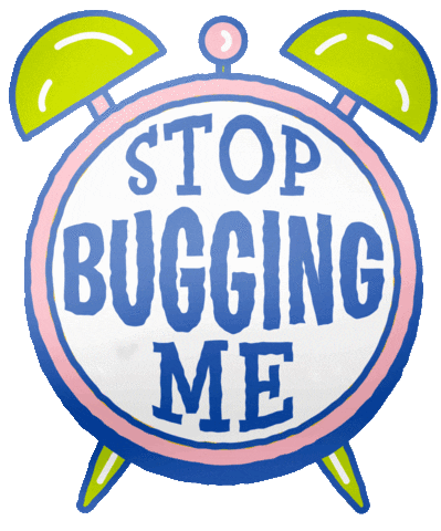 Bug Spray Stop Bugging Me Sticker by The Woods & Co for iOS & Android ...