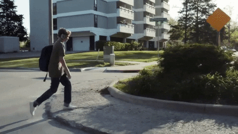 On My Way Walk GIF by Polyvinyl Records - Find & Share on GIPHY