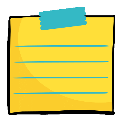 Post It Art Supplies Sticker by Googly Gooeys for iOS & Android | GIPHY