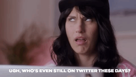 Twitter Ugh GIF by Scout Durwood - Find & Share on GIPHY