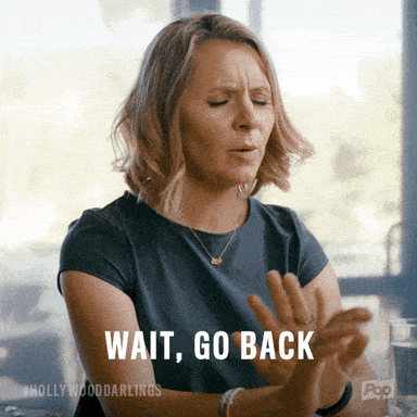 Go Back What GIF by Pop TV - Find & Share on GIPHY