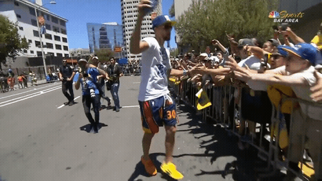 High Five Golden State Warriors GIF by NBA - Find & Share on GIPHY