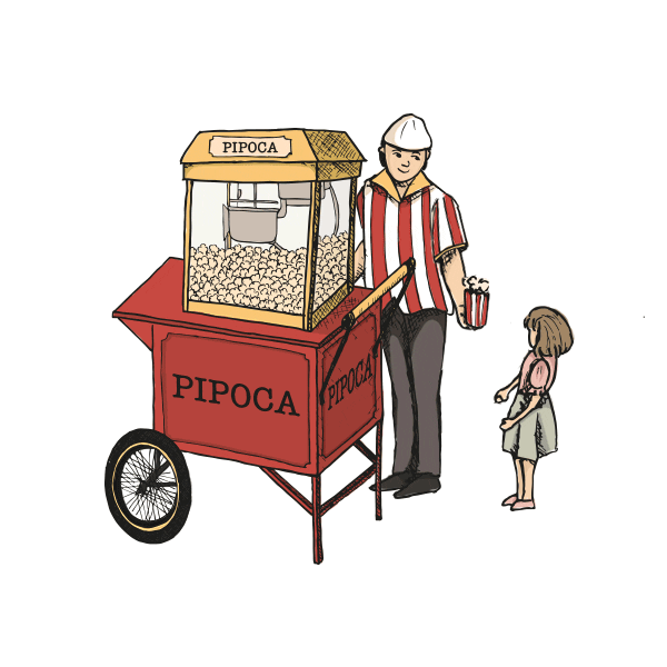 Circus Popcorn Sticker by Granado Pharmácias for iOS & Android | GIPHY