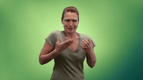 Asl Develop Confidence GIF - Find & Share on GIPHY