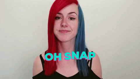 And What Oh Snap GIF by Emma McGann - Find & Share on GIPHY