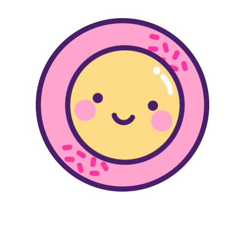 Happy Pink Sticker by SabaMX for iOS & Android | GIPHY