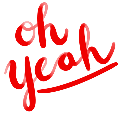 Oh Yeah Yes Sticker by badassfemme for iOS & Android | GIPHY