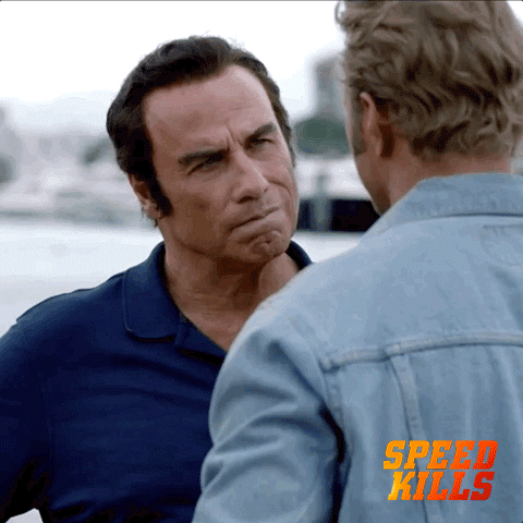 Angry John Travolta GIF by Signature Entertainment - Find & Share on GIPHY