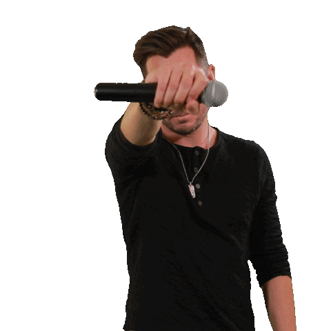 Boom Mic Drop Sticker by Liv for iOS & Android | GIPHY