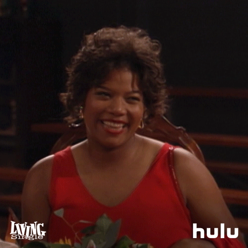 Living Single Smile GIF by HULU - Find & Share on GIPHY