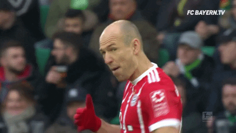 Excited Arjen Robben GIF by FC Bayern Munich - Find & Share on GIPHY