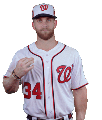 Washington Nationals Bryce Stickers Sticker by MLB for iOS & Android ...