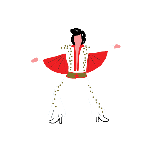 The King Dancing Sticker by alimacdoodle for iOS & Android | GIPHY