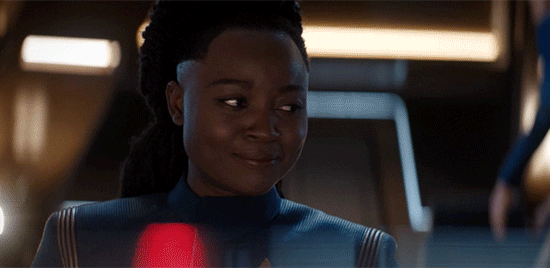 Star Trek Discovery Smile GIF by CBS All Access - Find & Share on GIPHY