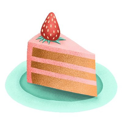 Piece Of Cake Cooking Sticker by nicmcguffog for iOS & Android | GIPHY