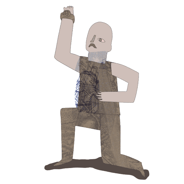 Man Time Sticker by artrafal for iOS & Android | GIPHY