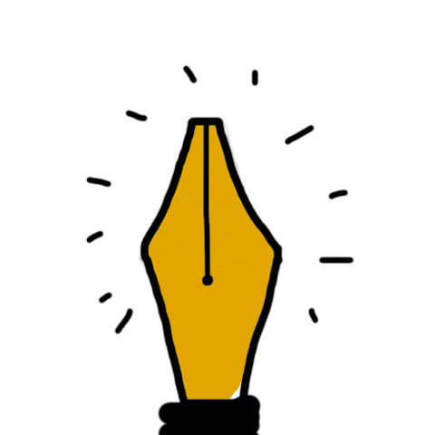 Gold Dancing Sticker by Goulet Pens for iOS & Android | GIPHY