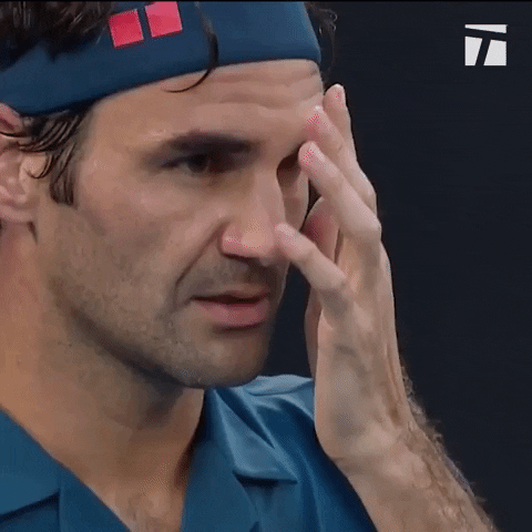 Roger Federer GIF by Tennis Channel - Find & Share on GIPHY