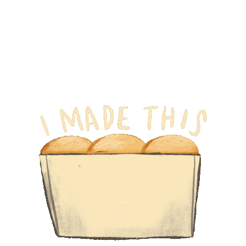 Loaf Of Bread Cooking Sticker for iOS & Android | GIPHY