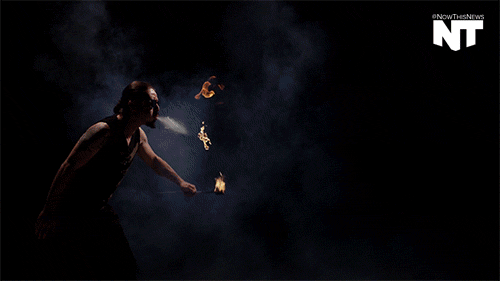 Rotate Fire Breathing GIF by NowThis - Find & Share on GIPHY