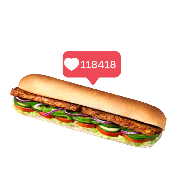 Fan Love Sticker by Subway Sverige for iOS & Android | GIPHY