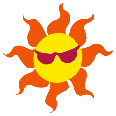 Sun Burn Sticker by lilianstolk for iOS & Android | GIPHY