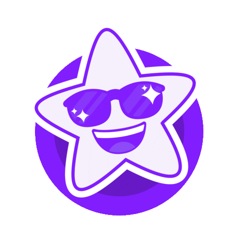 Happy Star Sticker by Letras for iOS & Android | GIPHY