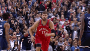 Excited Toronto Raptors GIF by NBA - Find & Share on GIPHY