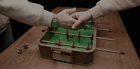 嘖嘖 | 【大人的玩具】TABLE FOOTBALL 來自白俄羅斯的 DIY 桌式足球