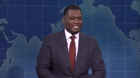 Michael Che Lol GIF by Saturday Night Live - Find & Share on GIPHY