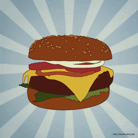 Fast Food Eating GIF by Weltenwandler - Find & Share on GIPHY