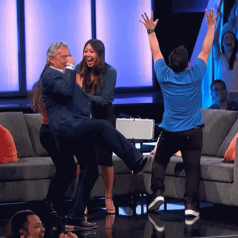 Excited Game Show GIF by Deal Or No Deal - Find & Share on GIPHY