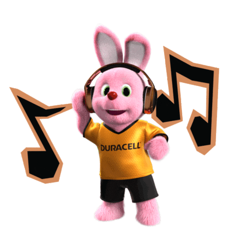 Dance Power Sticker by Duracell Bunny for iOS & Android | GIPHY