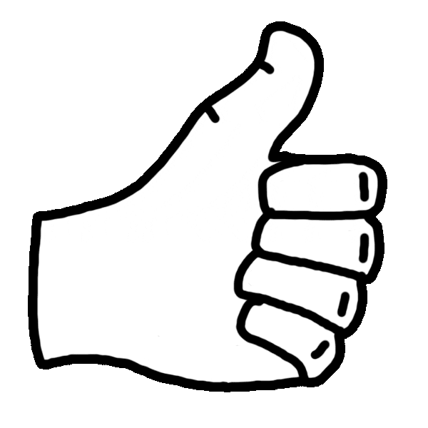 Hand Yes Sticker for iOS & Android | GIPHY