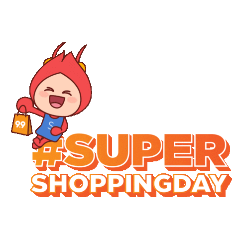 Happy Shopping Sticker by Shopee Indonesia for iOS & Android | GIPHY