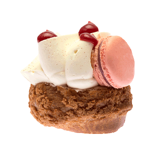 Cream Puff Sticker by BETA5 Chocolates for iOS & Android | GIPHY