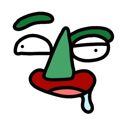 Drunk Face Sticker by Artandsuchevan for iOS & Android | GIPHY