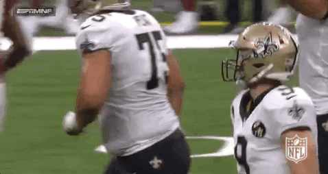 2018 Nfl Brees Passing Record GIF by NFL - Find & Share on GIPHY