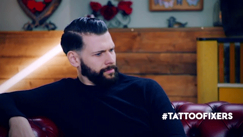 E4 GIF by Tattoo Fixers - Find & Share on GIPHY