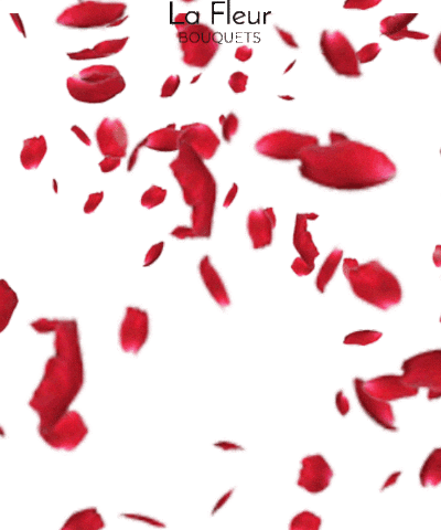 Happy Falling Flowers Sticker by La Fleur Bouquets for iOS & Android ...