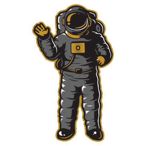 Space Astronaut Sticker by O.penVAPE for iOS & Android | GIPHY