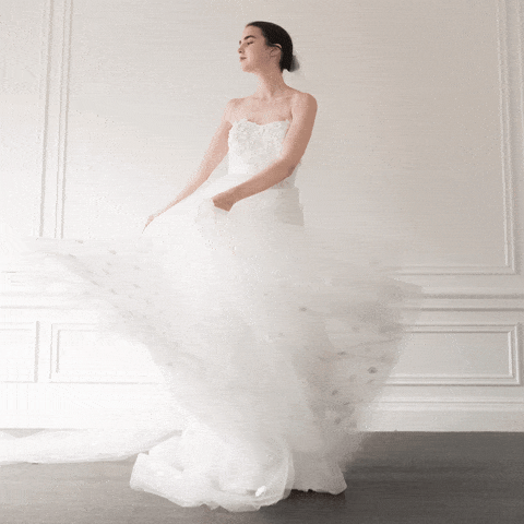 Bride Bridal Gown GIF by Carolina Herrera - Find & Share on GIPHY