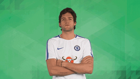 Chelsea Fc Shrug GIF by Carabao UK - Find & Share on GIPHY